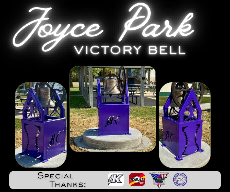 Group effort brings new reclaimed victory bell to Joyce Park - Keokuk ...